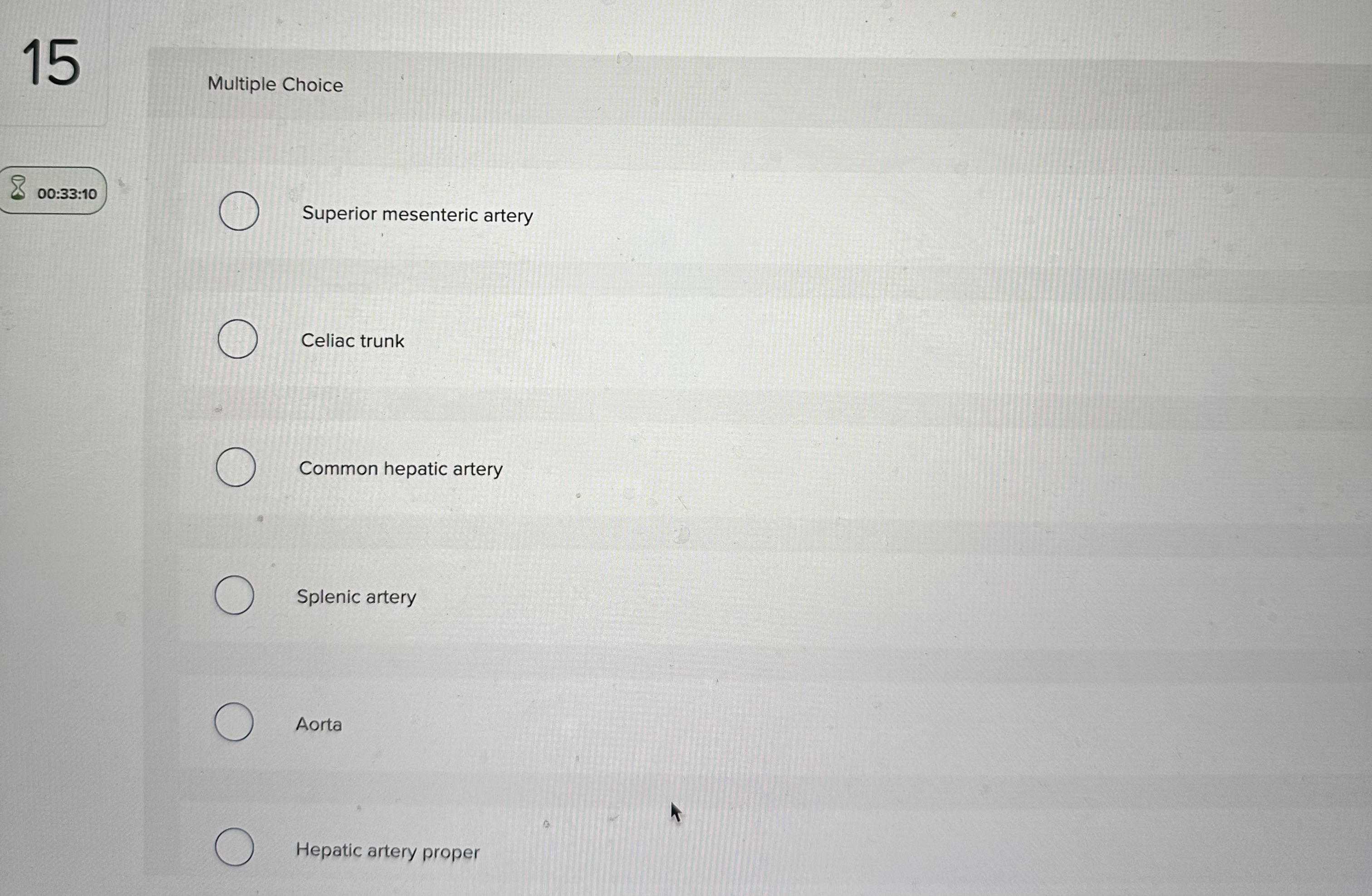 Solved Which structure is highlighted? Multiple Choice left | Chegg.com