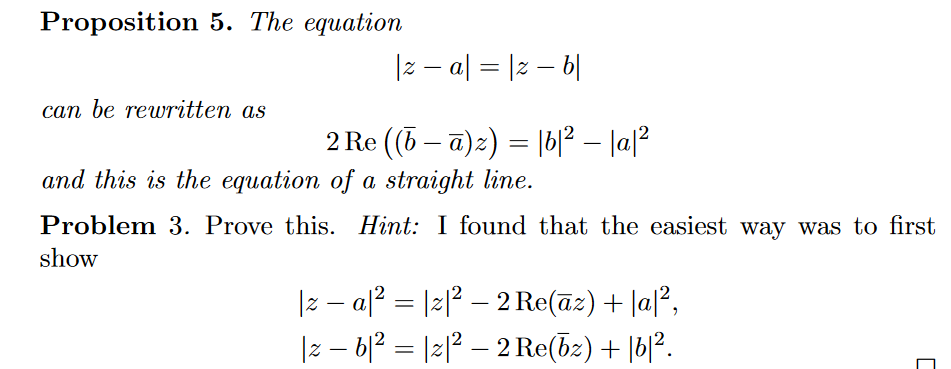 Solved Proposition 5. The equation 12 – al = [2 – 61 can be | Chegg.com