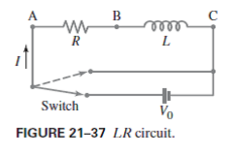 Solved a.After how many time constants does the current in | Chegg.com