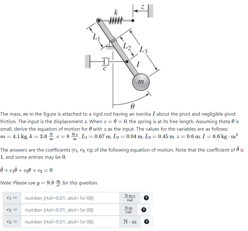 Solved Show all steps and plug in values at the very end | Chegg.com