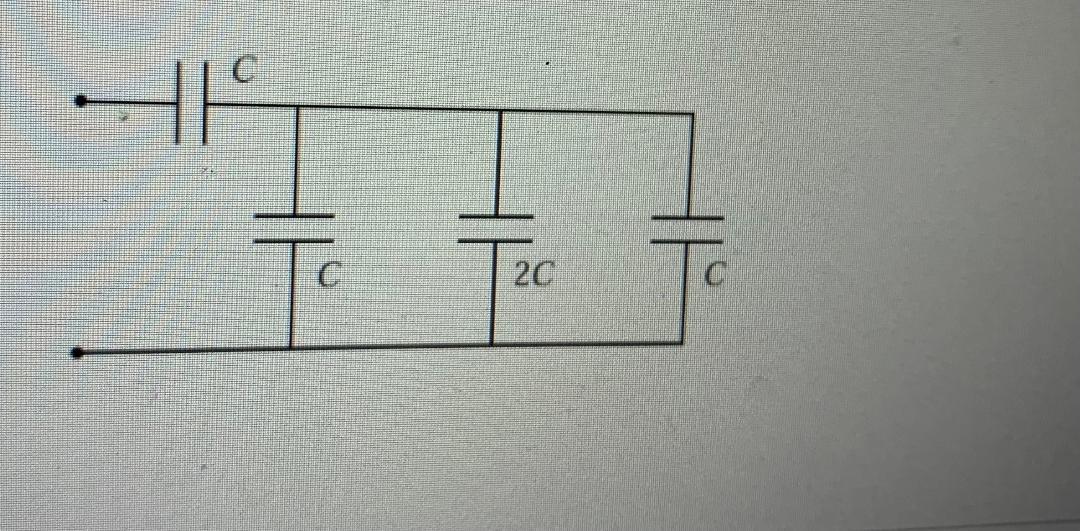 Solved Determine the equivalent capacitance (in mF) of the | Chegg.com