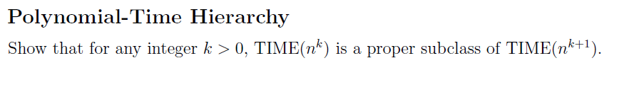 Solved Polynomial-Time Hierarchy Show that for any integer k | Chegg.com