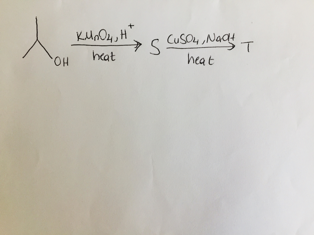 Solved ұм,О, ,н" .S CuSO4, Nacht heat Он heat | Chegg.com