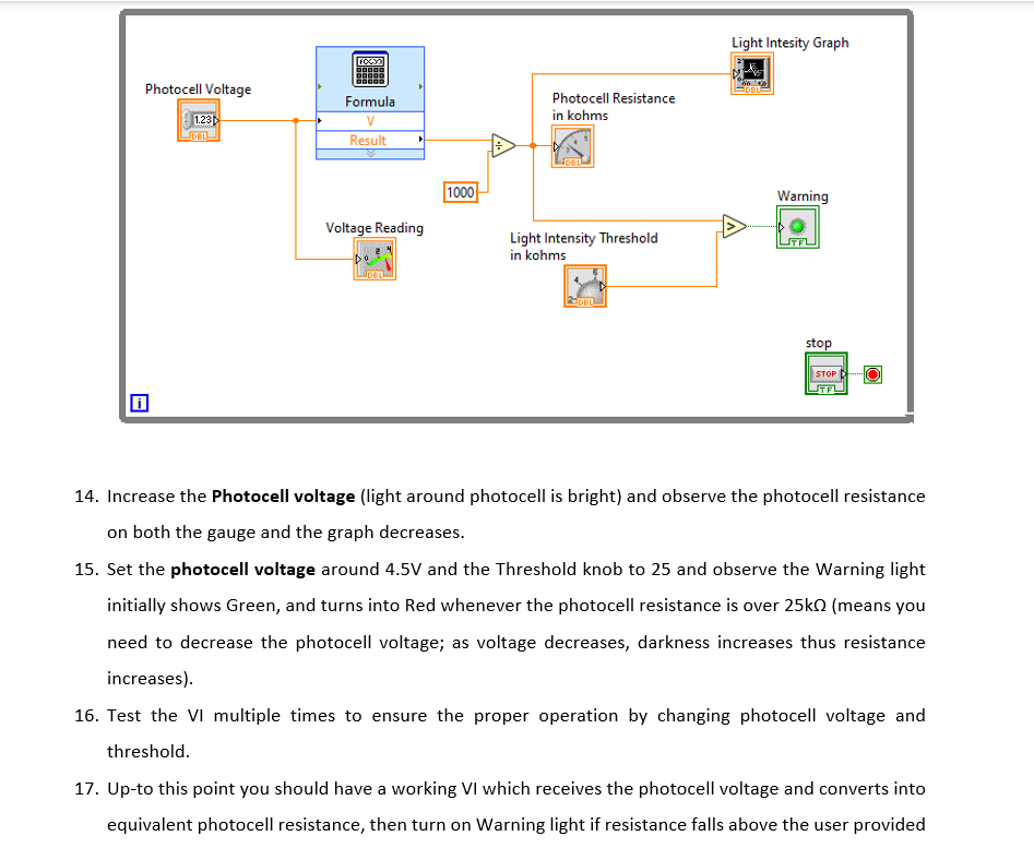 Solved Lab \# 7 - Light Intensity Meter using Photocell and | Chegg.com