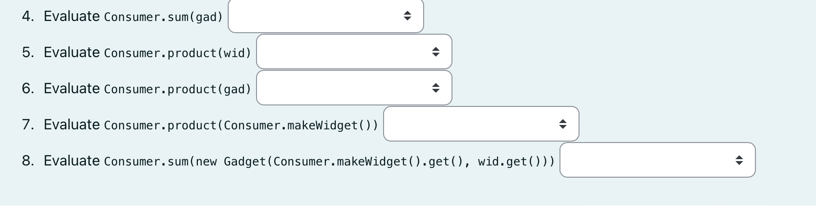 Solved Consider the following class definitions: Next | Chegg.com