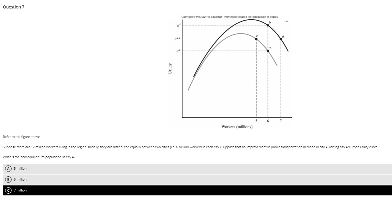Solved As a result, Residents in both city A and city B are | Chegg.com