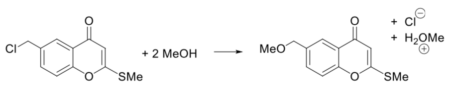 Solved O O + CI + H2OME CI Meo + 2 MeOH SMe SMe | Chegg.com