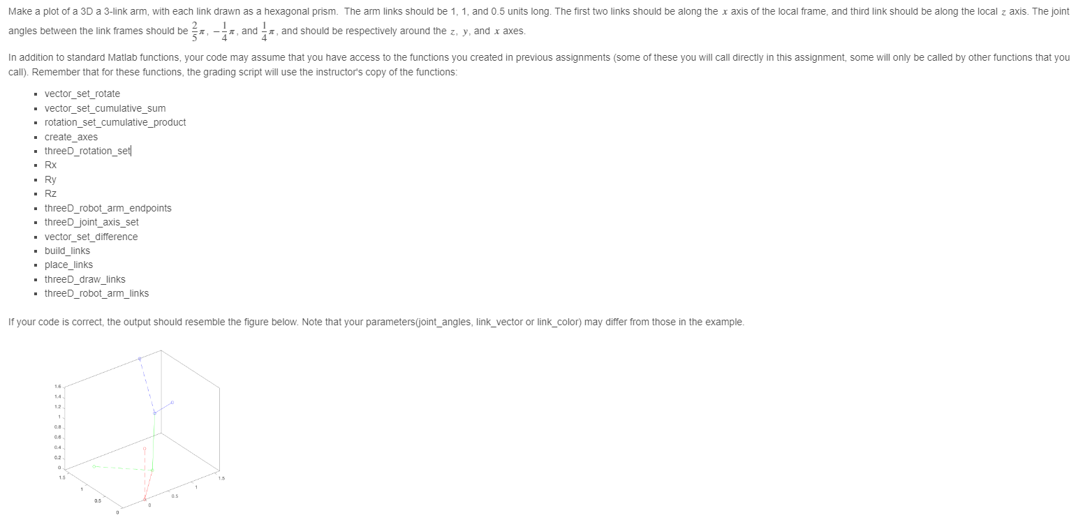 Solved angles between the link frames should be 52π,−41π, | Chegg.com