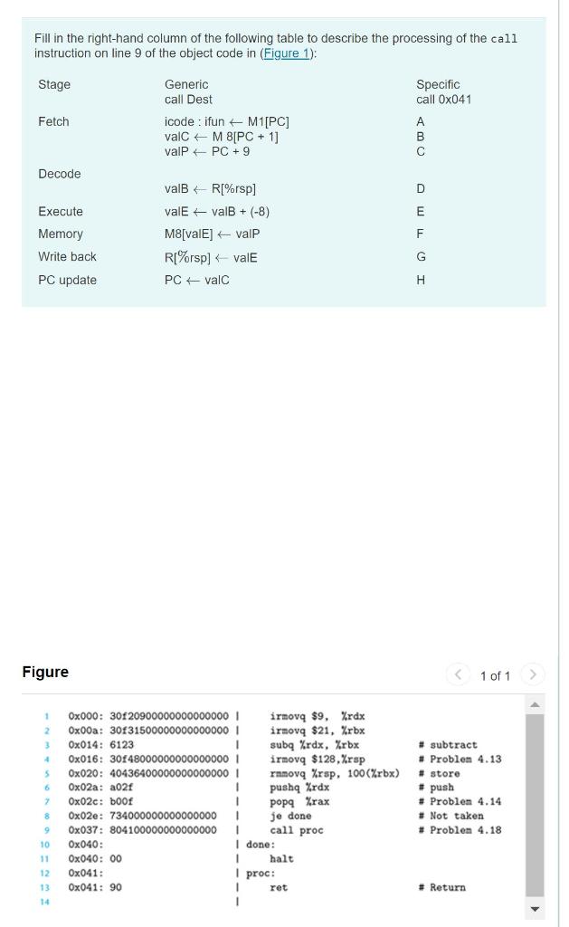 Solved Fill in the right-hand column of the following table | Chegg.com