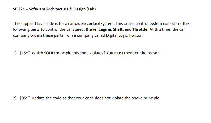 Solved package example; public class Main { public static | Chegg.com