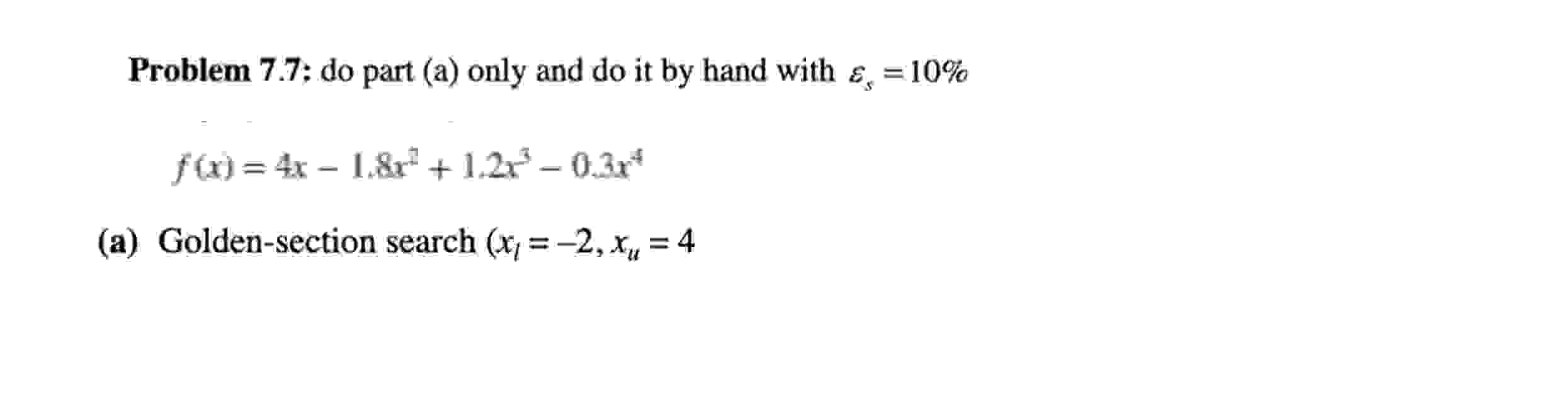 Solved Problem 7.7; do part (a) ﻿only and do it by hand with | Chegg.com