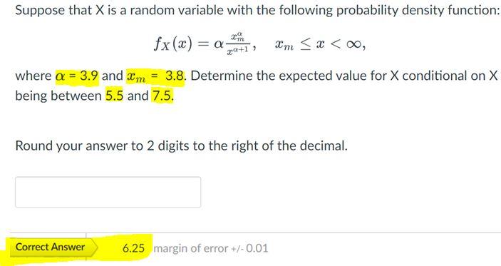 Solved Suppose that X is a random variable with the | Chegg.com