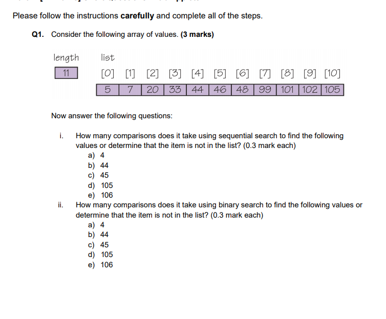 Solved Please follow the instructions carefully and complete | Chegg.com