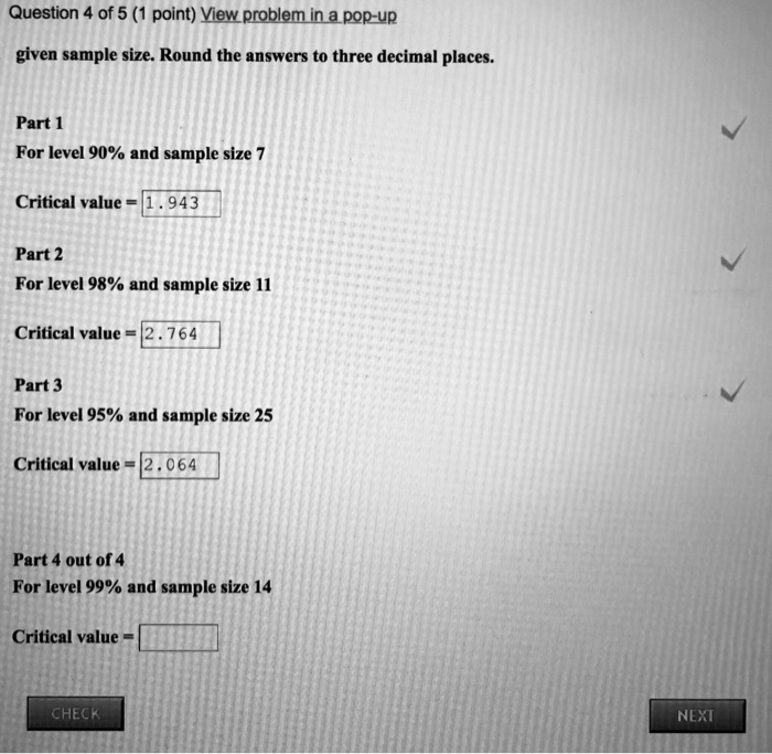 Solved Question 4 of 5 (1 point) View problem in a pop-up | Chegg.com