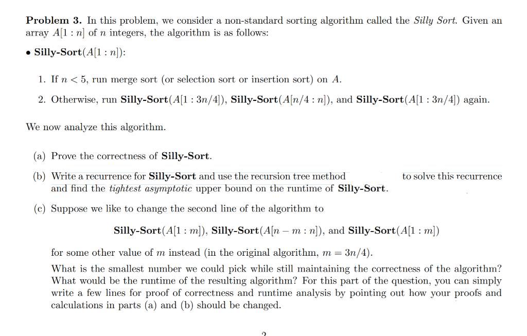 Problem 3. In this problem, we consider a | Chegg.com
