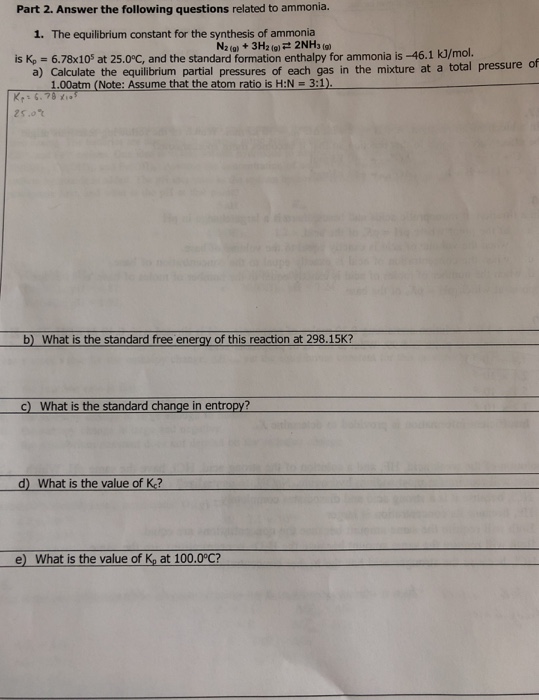 Solved Part 2. Answer the following questions related to | Chegg.com