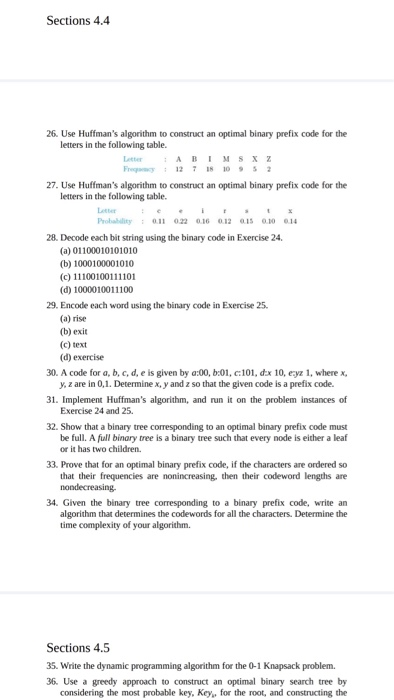 Please help me with problems 26, 28, 30, and 33. | Chegg.com