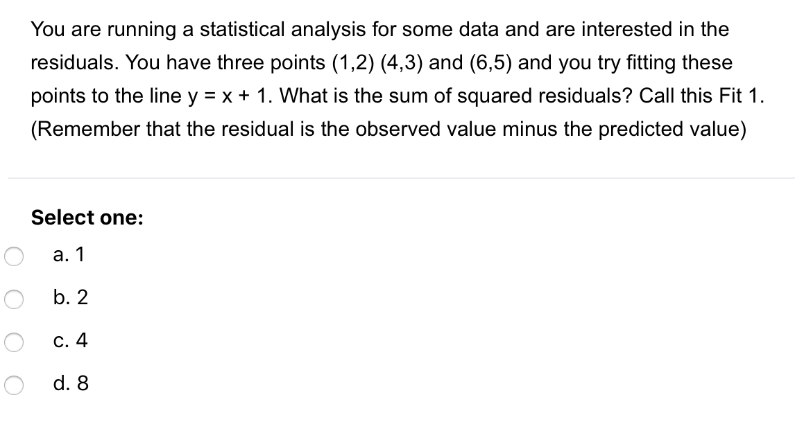 Solved You are running a statistical analysis for some data | Chegg.com