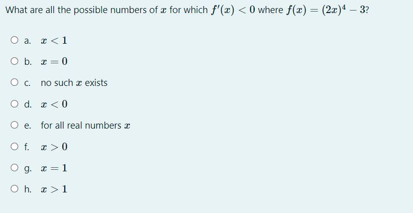 Solved What are all the possible numbers of x for which | Chegg.com