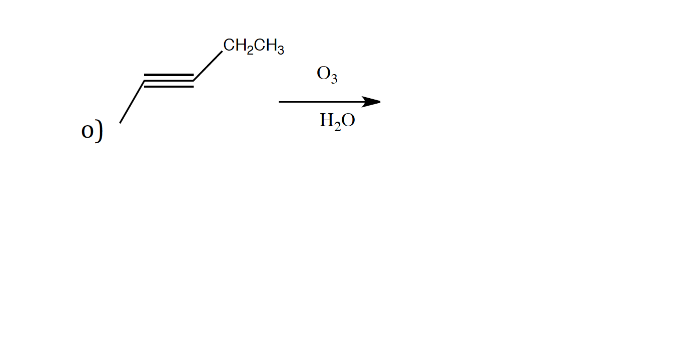 Solved 4) For the following reactions, draw the structures | Chegg.com