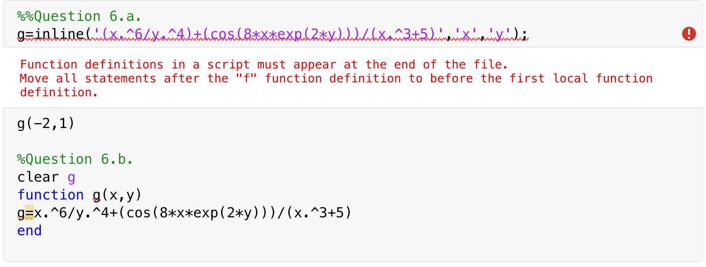 Solved (a) Enter the function g(x, y) = y4 + x3 + 5 as an | Chegg.com