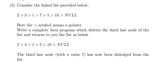 Solved Java Here are the few things to consider: (a) We do | Chegg.com
