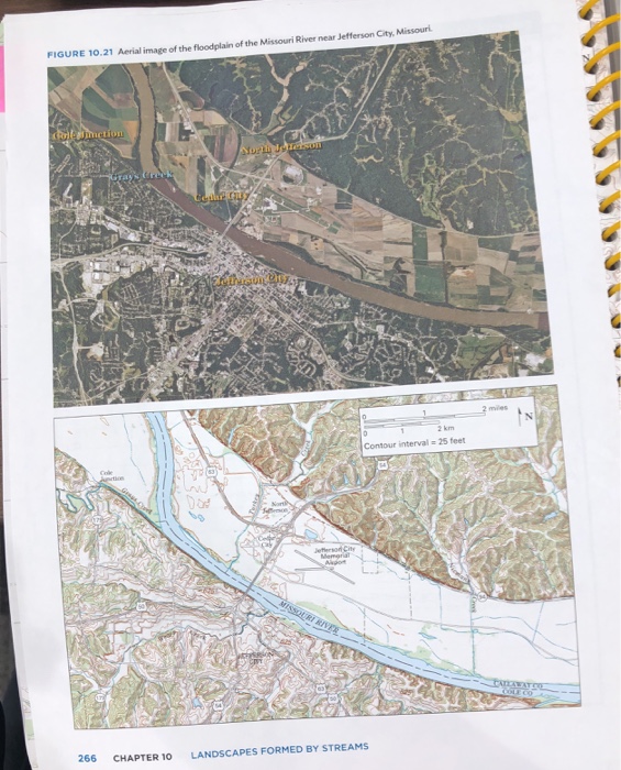 EXERCISE 10.6 Recognizing Drainage Patterns Section:- | Chegg.com
