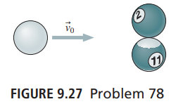Solved 8. Two identical billiard balls are initially at rest | Chegg.com