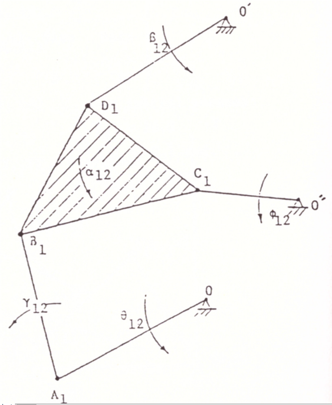 Solved there is a 6 bar mechanism system and (lower | Chegg.com