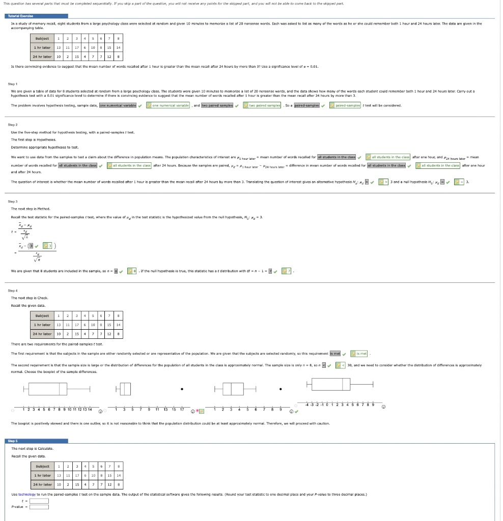 Solved Step 1 The problem involyes hypothesis testing, | Chegg.com