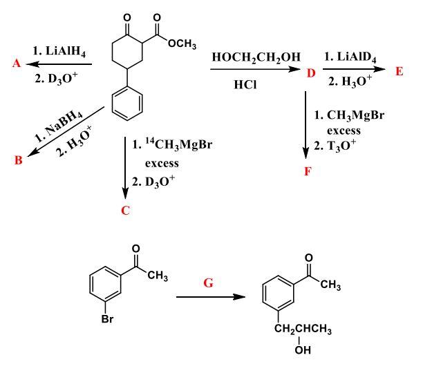 Solved OCH3 1. LiAlH4 A 1. LiAID HOCH,CH,он D HCI E 2. D30+ | Chegg.com