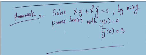 Homework:- ﻿Solve xbar (y)+x2bar (?bar (y))=3, ﻿by | Chegg.com