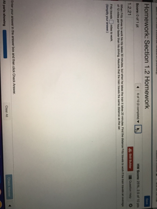 Solved Homework Section 1 2 Homework Score 0 Of 1 Pt