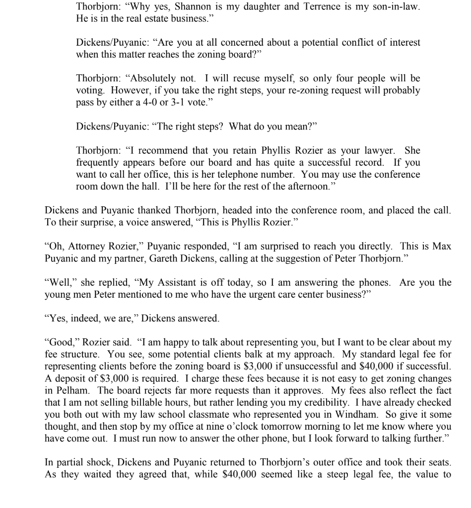 CONVENIENTMD Gareth Dickens and Max Puyanic met in | Chegg.com