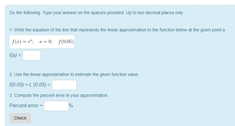 Solved Do the following. Type your answer on the space/s | Chegg.com