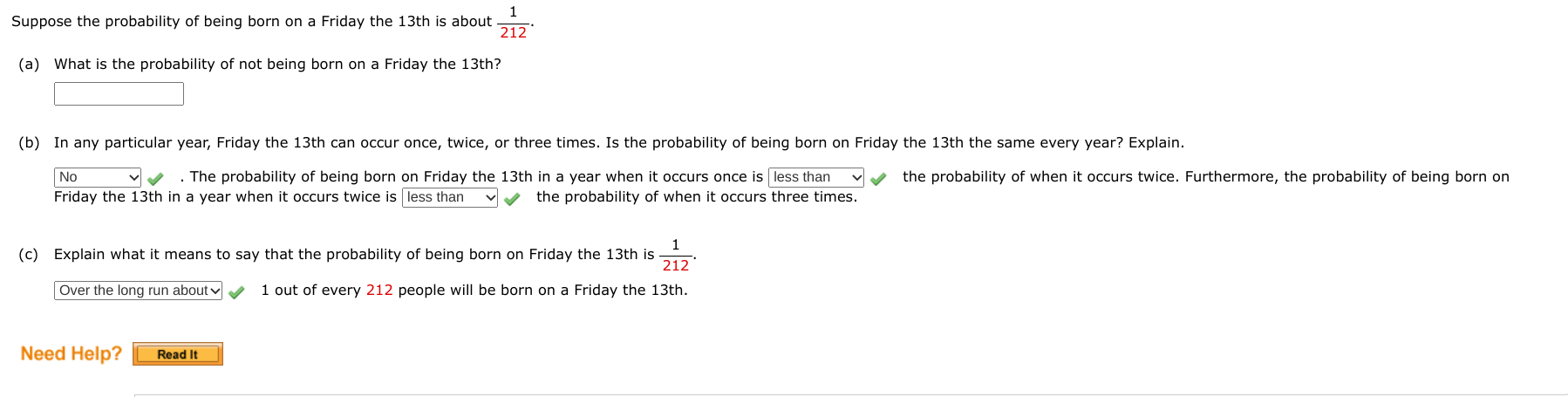 Solved Suppose the probability of being born on a Friday the | Chegg.com
