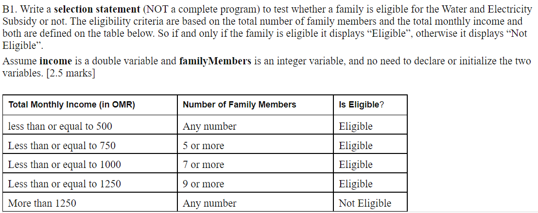 Solved Write a (JAVA program language) to do the following | Chegg.com