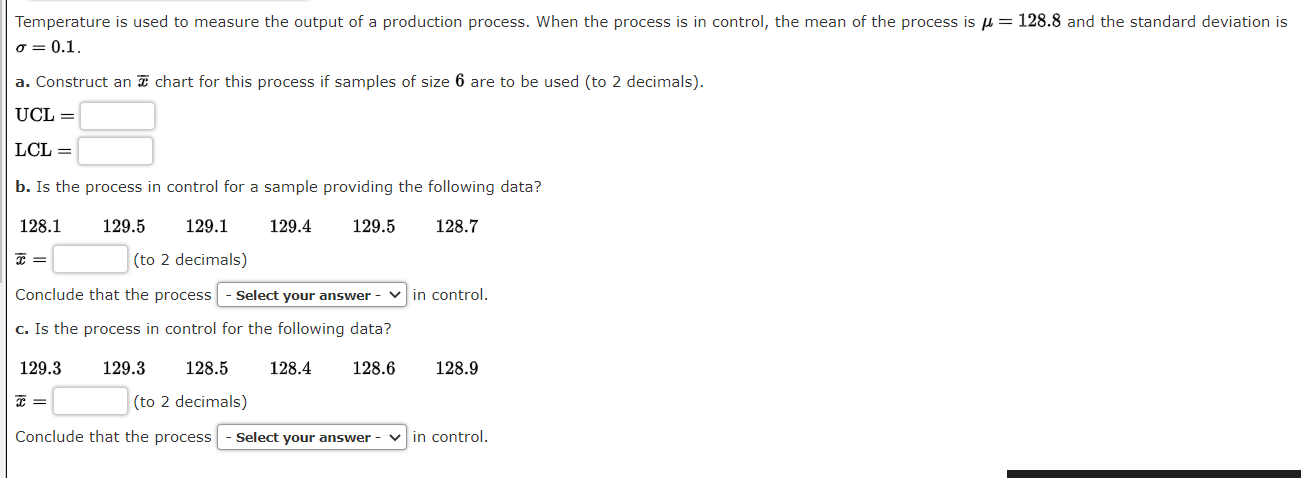 Solved Temperature is used to measure the output of a | Chegg.com
