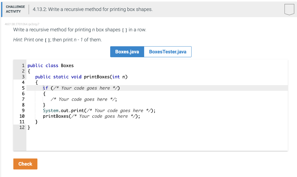Solved \begin{tabular}{l|l} CHALLENGE \\ ACTIVITY & 4.13.2: | Chegg.com