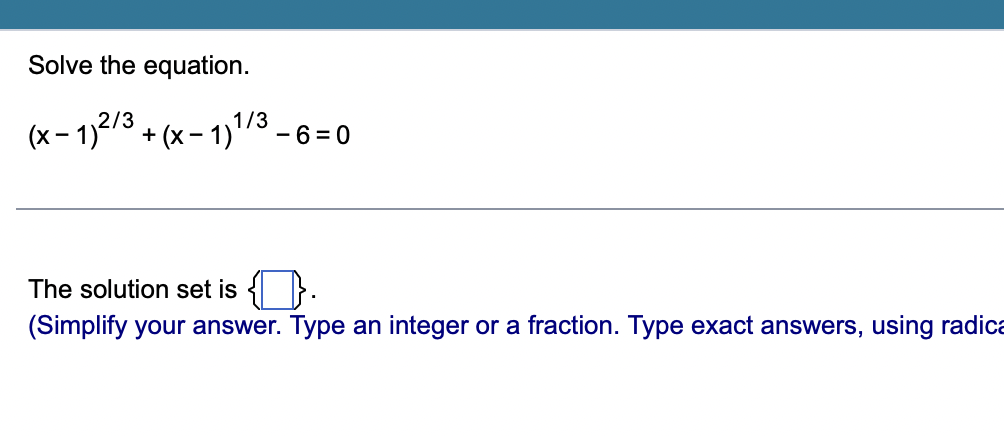 Solved Solve the equation. 4(x+6)4−29(x+6)2=−25 The solution | Chegg.com