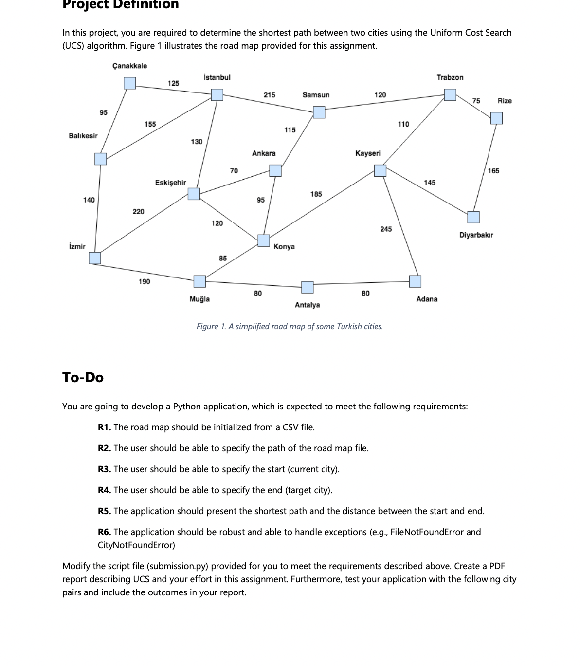 Solved In this project, you are required to determine the | Chegg.com
