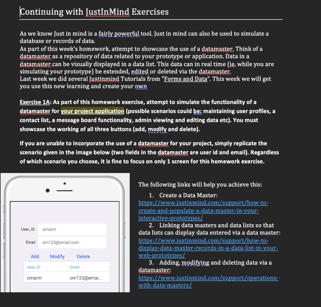 Solved Continuing with JustInMind Exercises As we know Just | Chegg.com