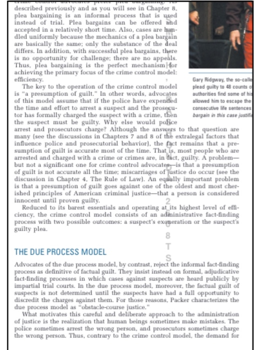 Solved Point out major differences between Packer’s crime | Chegg.com