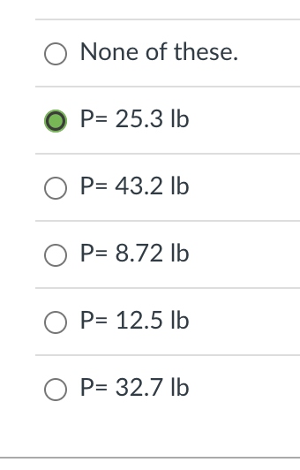 Solved Find the force P required to initiate motion. μs = | Chegg.com
