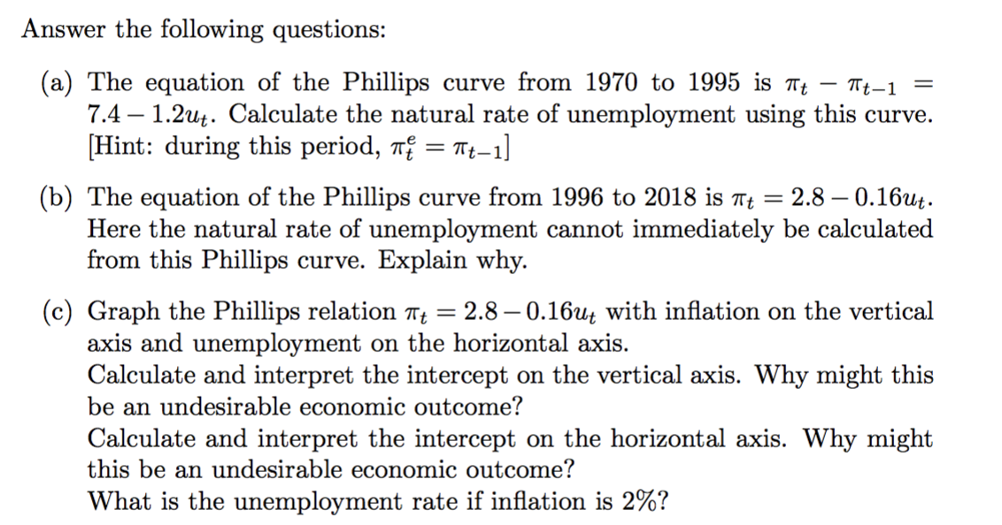 Solved Answer the following questions: (a) The equation of | Chegg.com