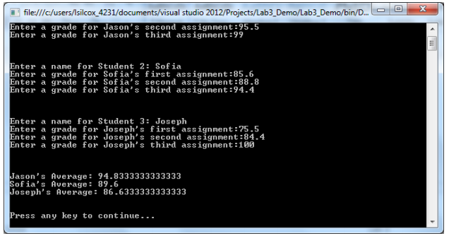 Solved This is what I have so far in C#: //Student | Chegg.com