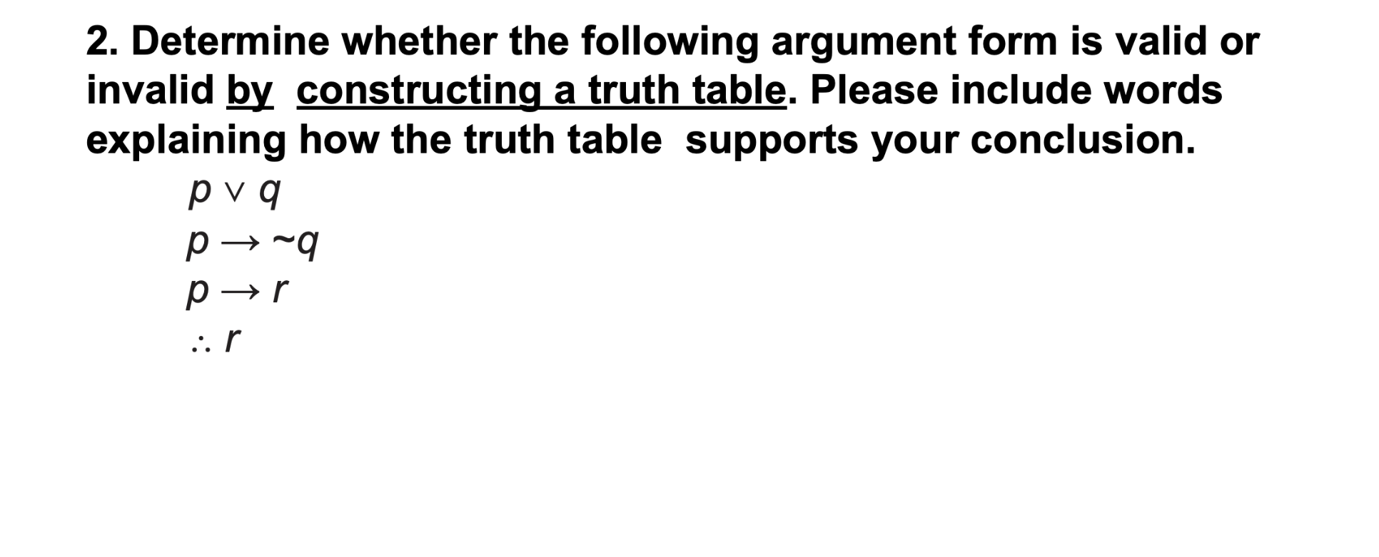 Solved DISCRETE STRUCTURES please help me answer this | Chegg.com