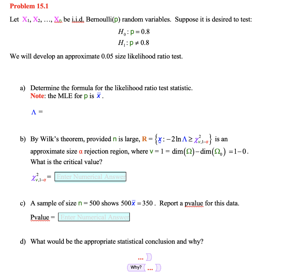 Solved Let X1,X2,…, X0 be i.i.d. Bernoulli(p) random | Chegg.com