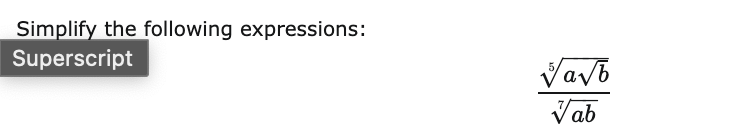 Solved Simplify the following expressions: Superscript Vavt | Chegg.com