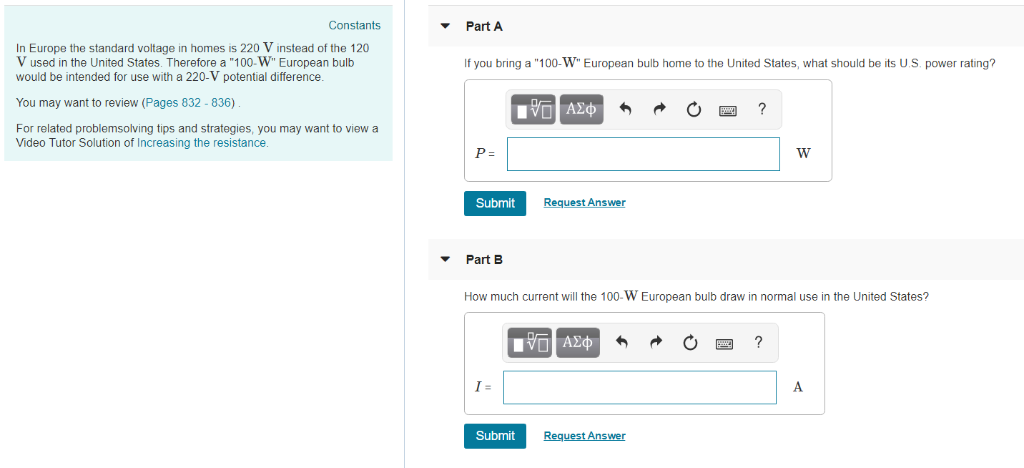 Solved Part A Constants Find the emf When switch S in the | Chegg.com